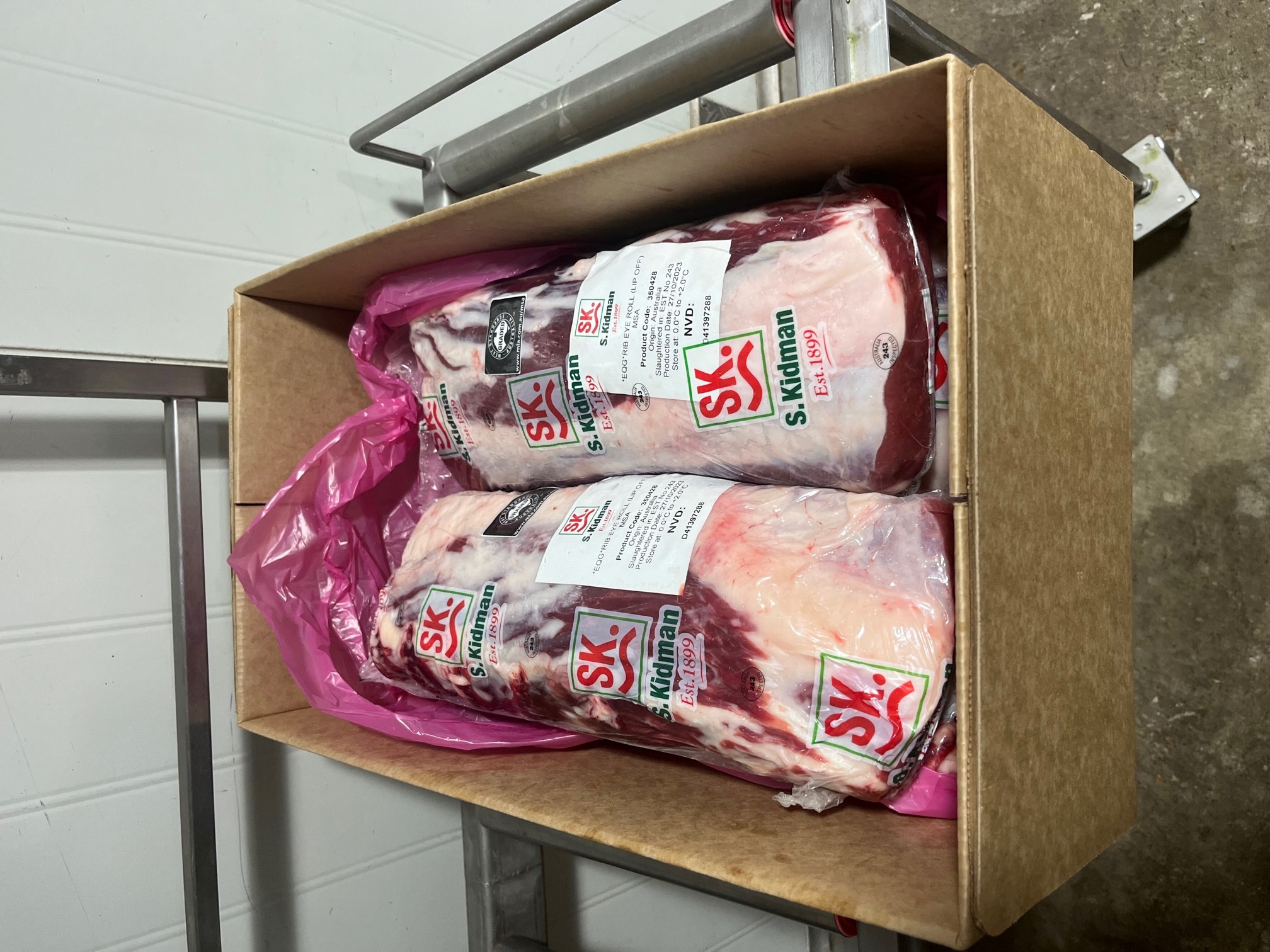 KIDMAN CUBE ROLL/SCOTCH FILLET/RIB FILLET – Kidman Meat & Bannister ...